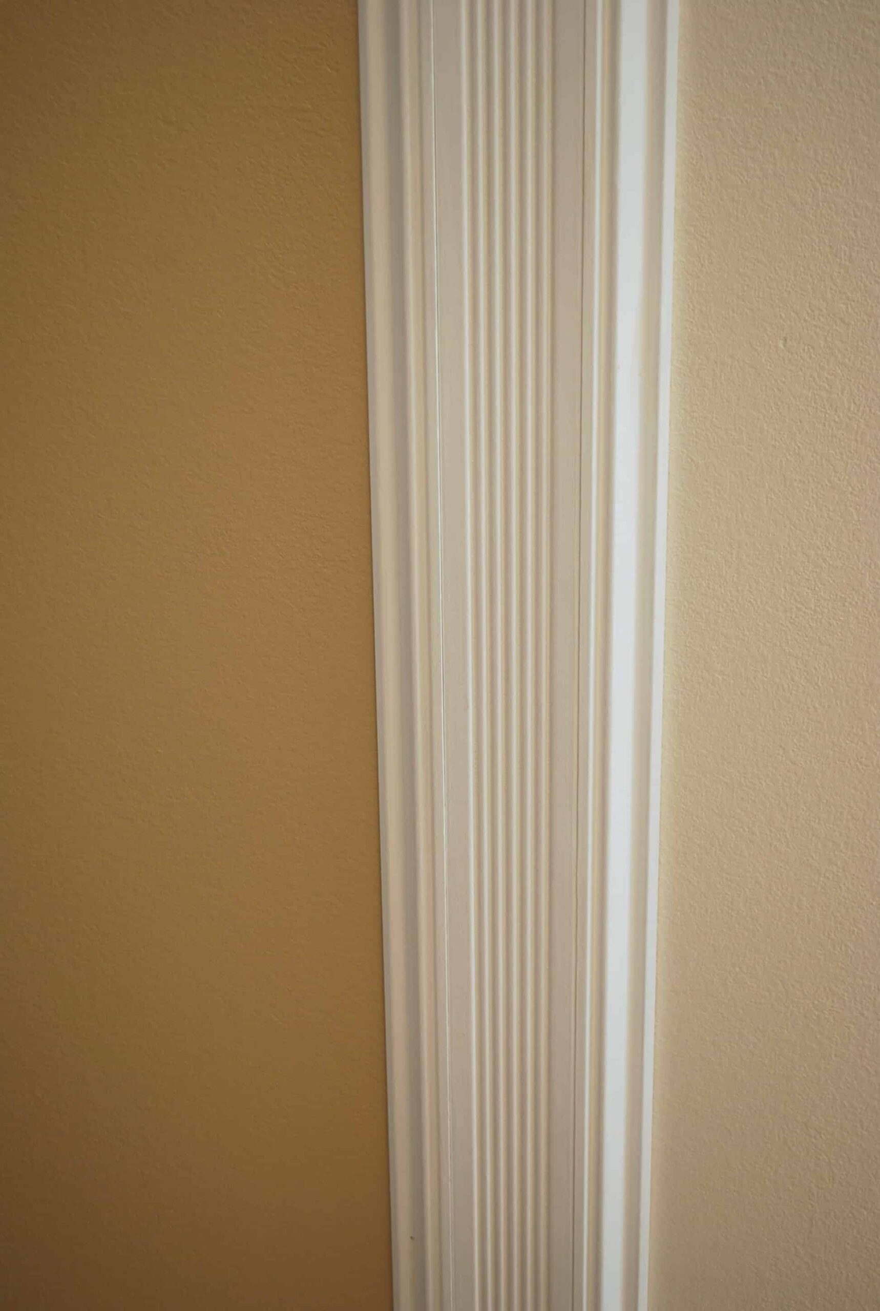 Hanging Wood Trim in My Living Room