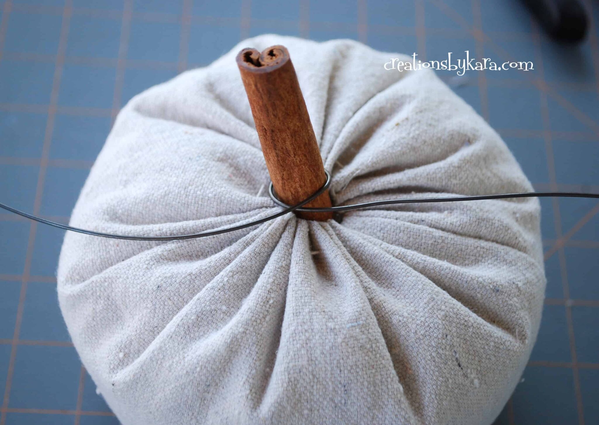 Easy to sew fabric pumpkins