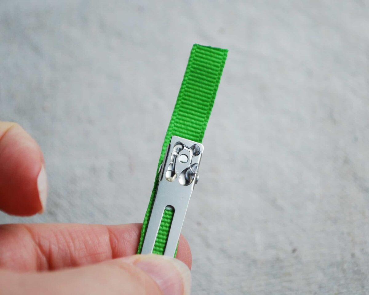 Ribbon Lined Alligator Clip Tutorial