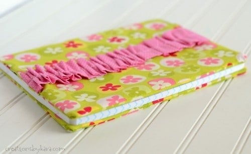 Fabric Composition Notebook Cover Tutorial