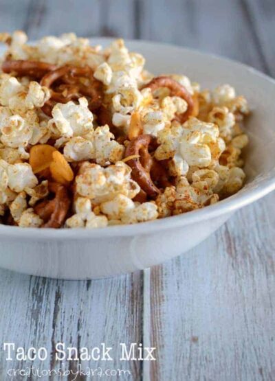 Touchdown Taco Snack Mix - Creations by Kara