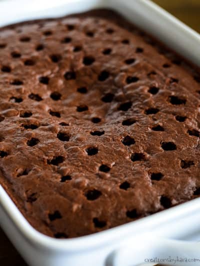 Incredible Heath Bar Cake Recipe - Creations by Kara