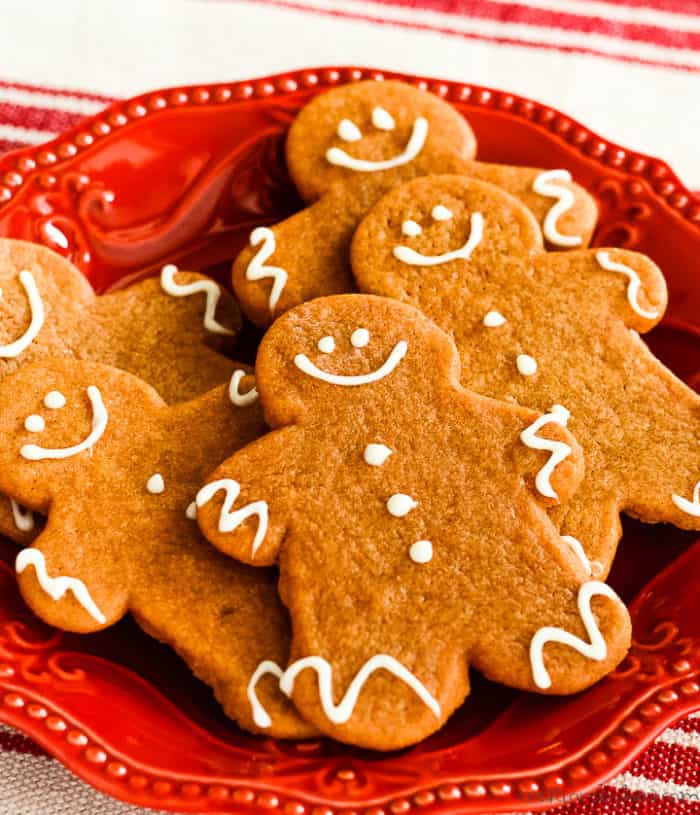 Gingerbread Man Cookies with Butterscotch Pudding - Creations by Kara