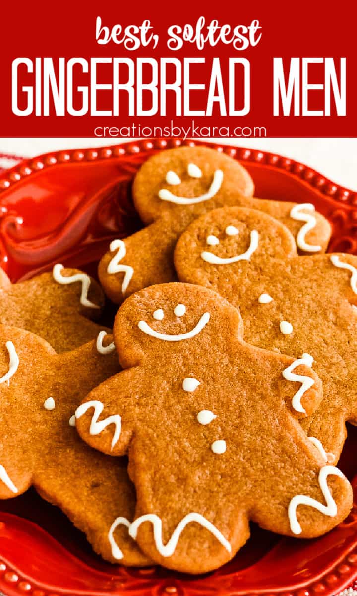 Gingerbread Man Cookies with Butterscotch Pudding - Creations by Kara