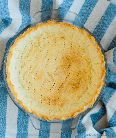 Very Easy Oil Pie Crust (No Rolling) - Creations by Kara