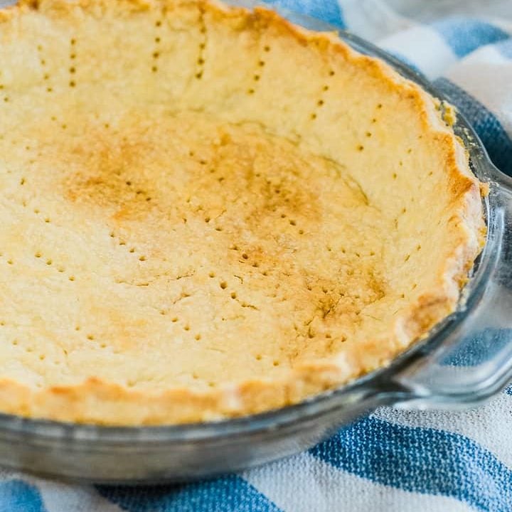 Very Easy Oil Pie Crust (No Rolling) - Creations by Kara