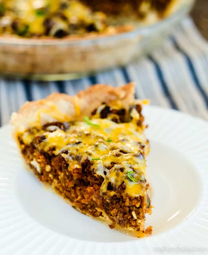 Bacon Cheeseburger Pie Recipe - Creations by Kara