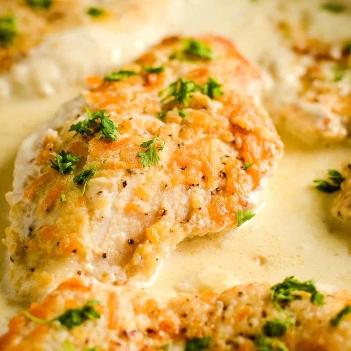 Creamy Garlic Chicken - Creations by Kara