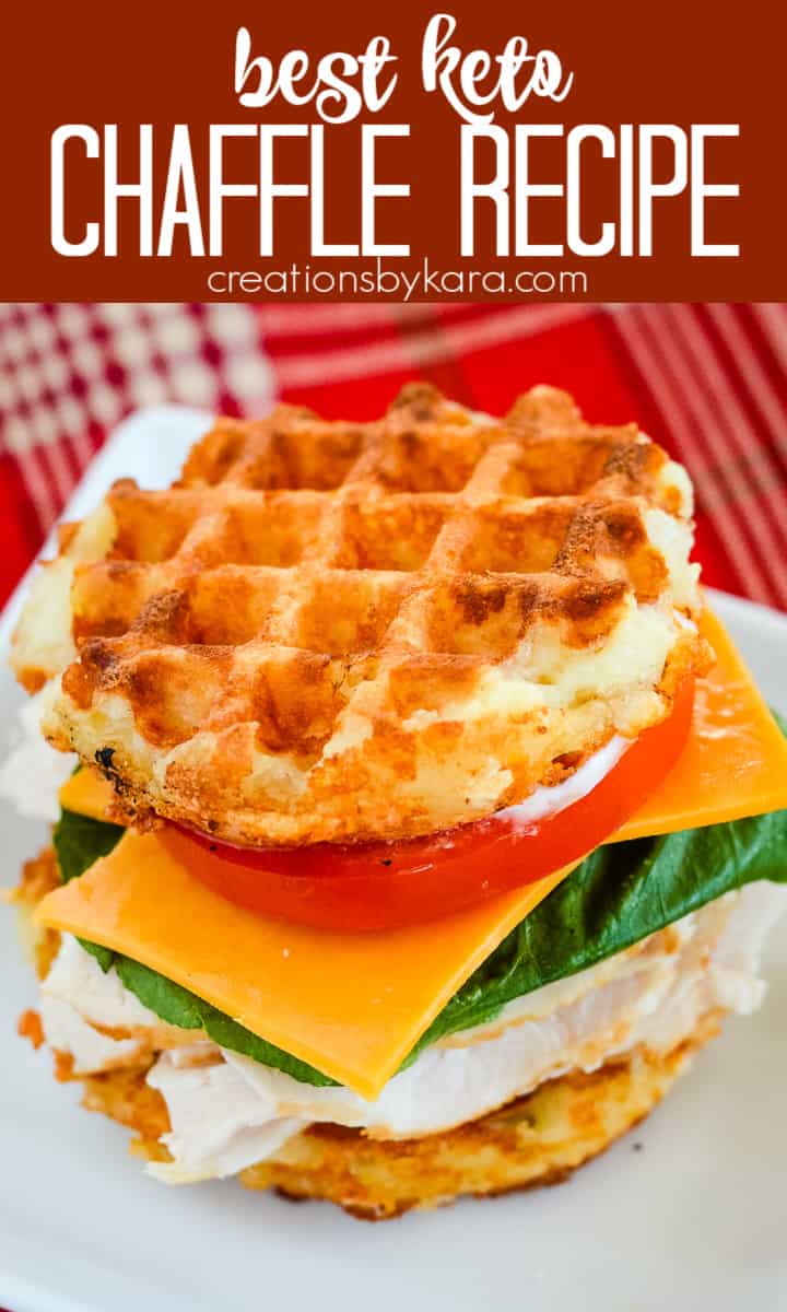 Best Keto Chaffle Recipe - Creations by Kara