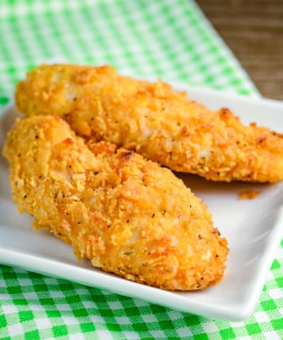 Baked Chicken Strips Recipe - Creations by Kara