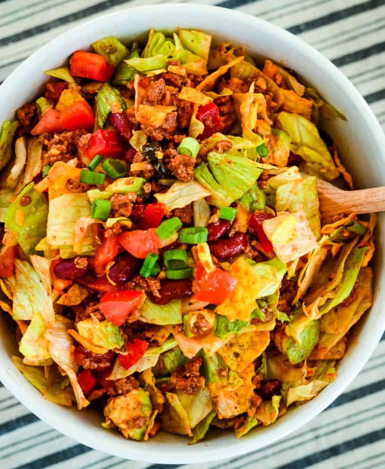 Doritos Taco Salad With Catalina Dressing Creations By Kara