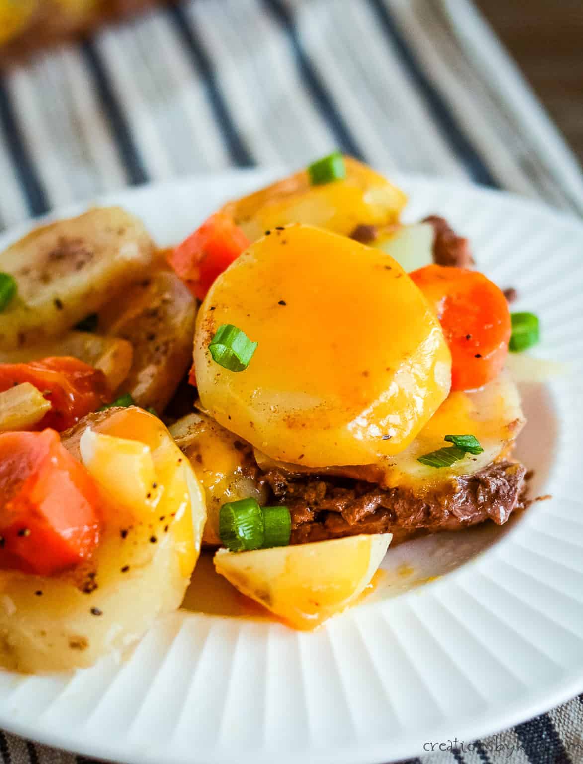 Hobo Dinner (In Oven) - Creations by Kara