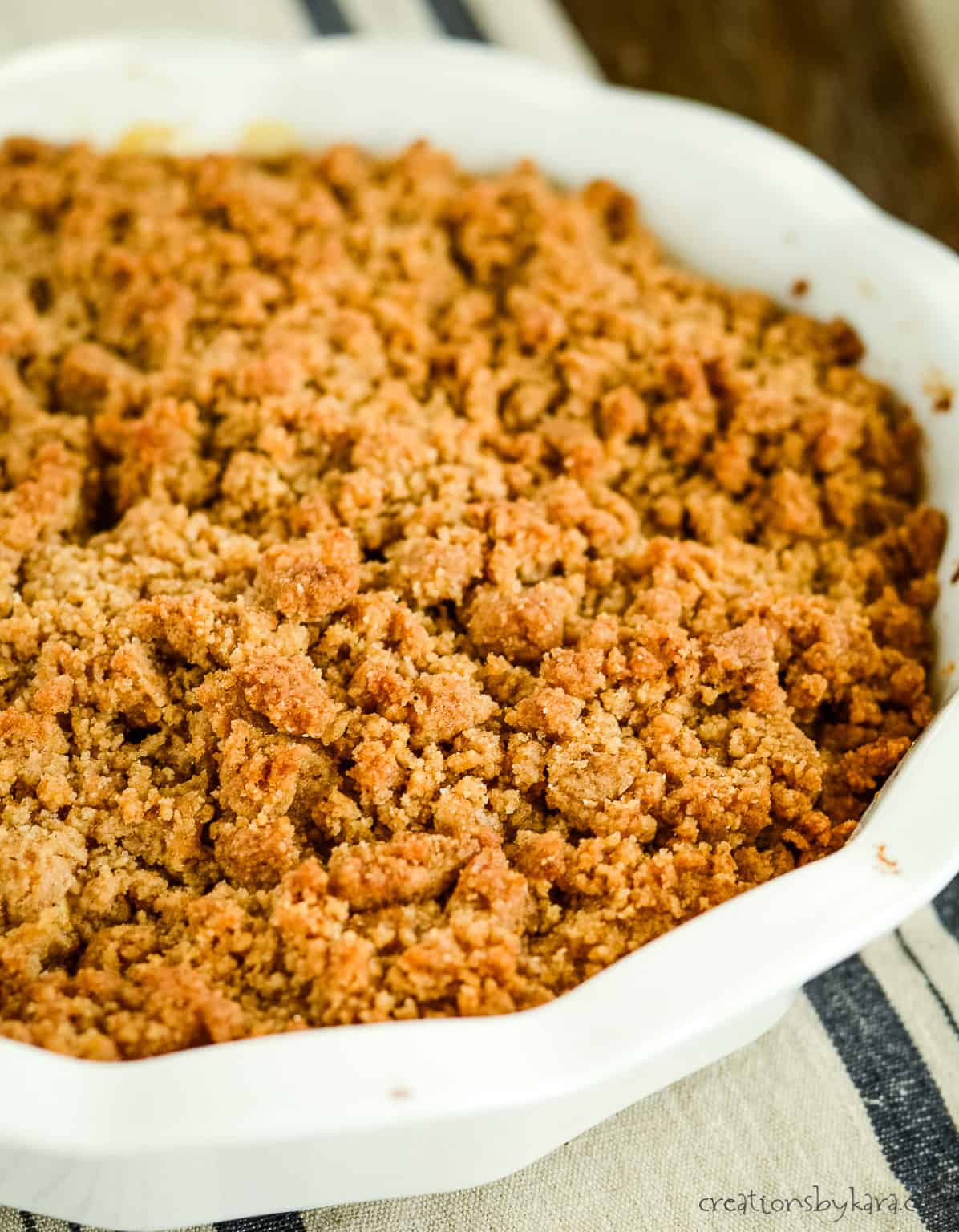 Better Than Grandma's Apple Brown Betty - Creations by Kara