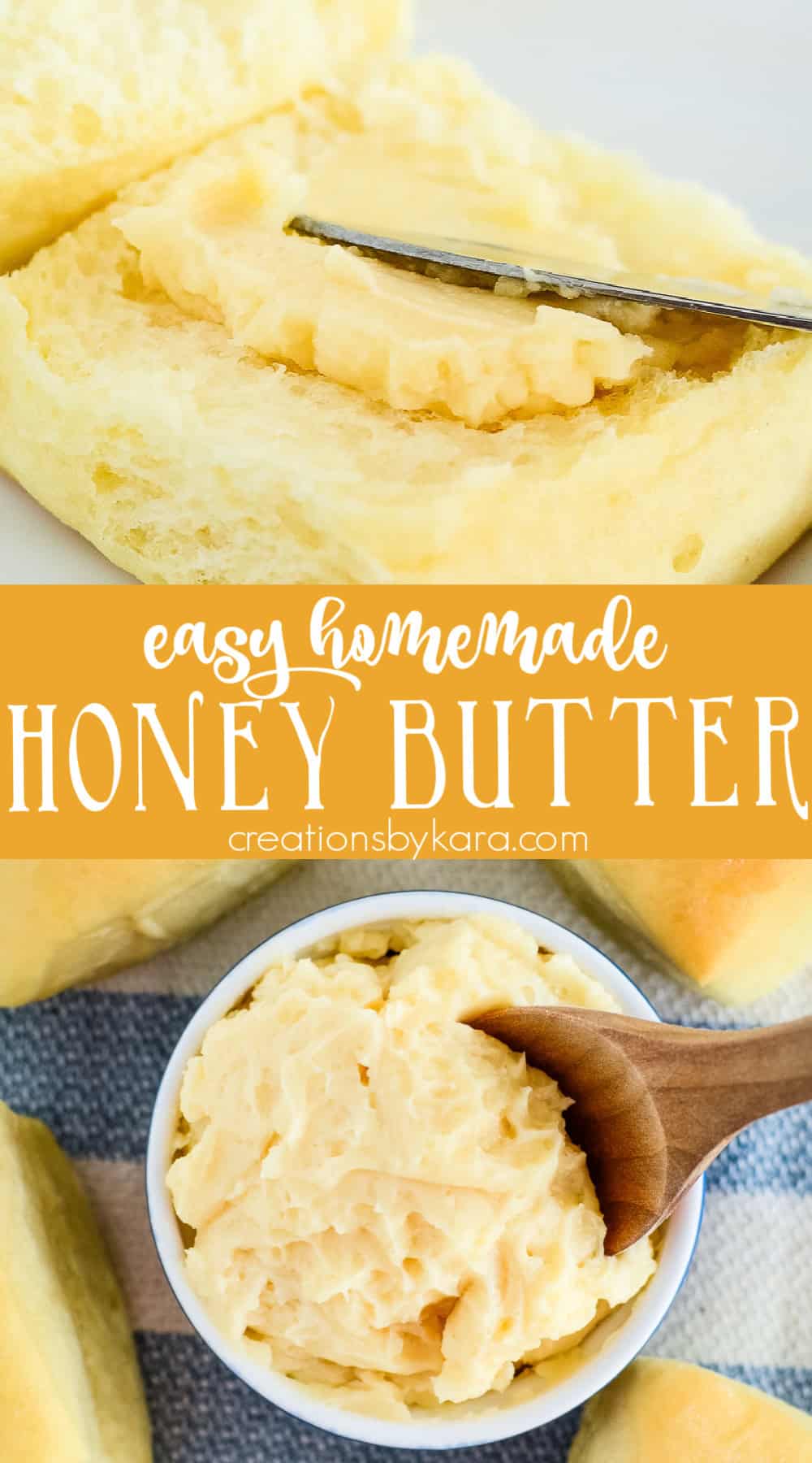 Easy Homemade Honey Butter Recipe - Creations by Kara