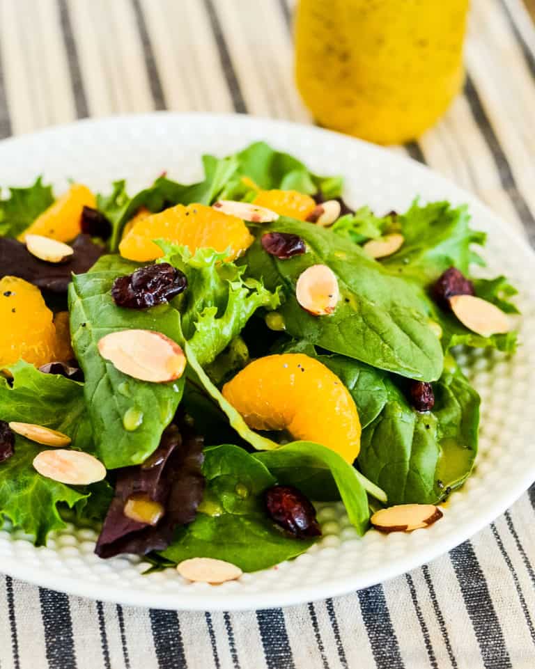 Mandarin Orange Salad Recipe with Citrus Dressing - Creations by Kara