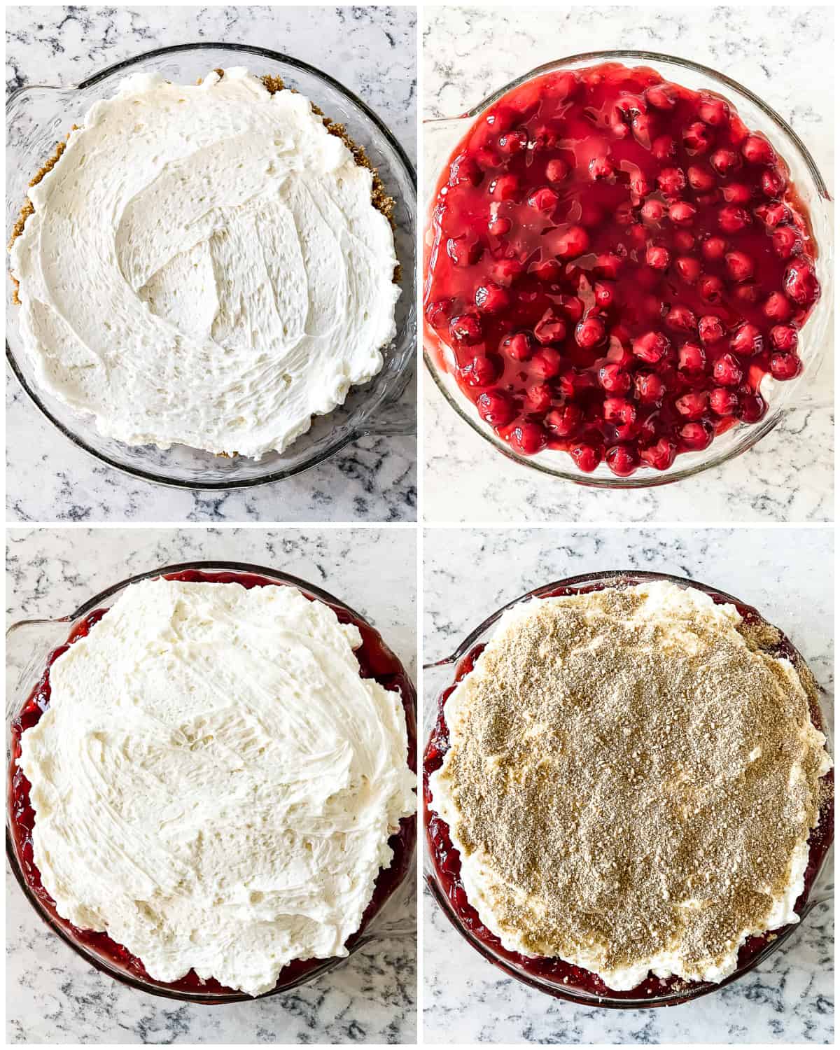 Easy No Bake Cherry Yum Yum Pie Recipe Creations By Kara