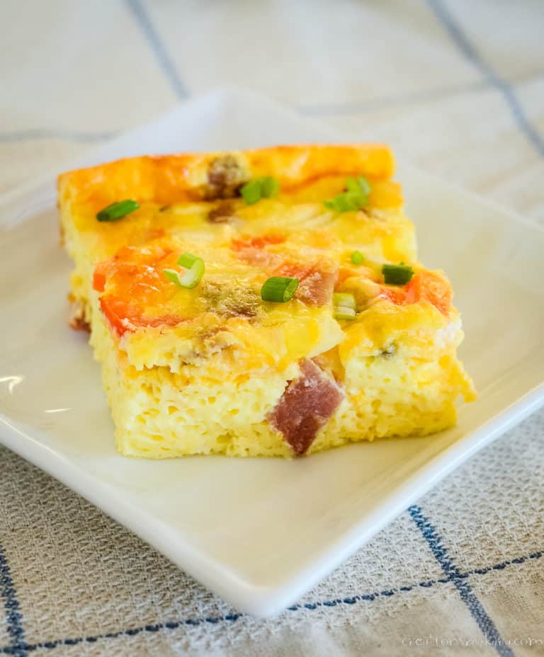 Easter Breakfast Casserole Recipe with Ham - Creations by Kara