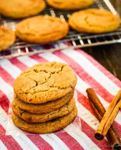 Best Chewy Cinnamon Cookie Recipe - Creations by Kara