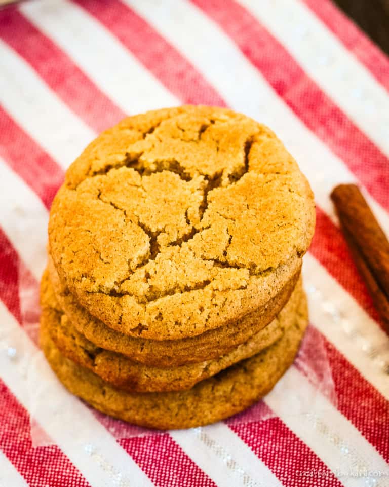 Best Chewy Cinnamon Cookie Recipe - Creations by Kara