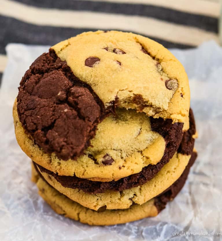 Amazing Brookies Cookies Recipe - Creations by Kara