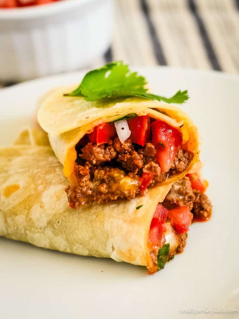 Beef Meximelt Recipe (Taco Bell Copycat) - Creations by Kara