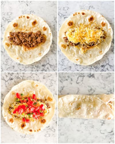 Beef Meximelt Recipe (Taco Bell Copycat) - Creations by Kara