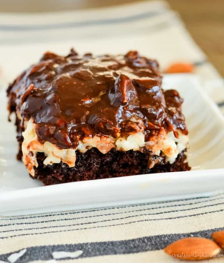 Easy Almond Joy Cake Recipe - Creations by Kara