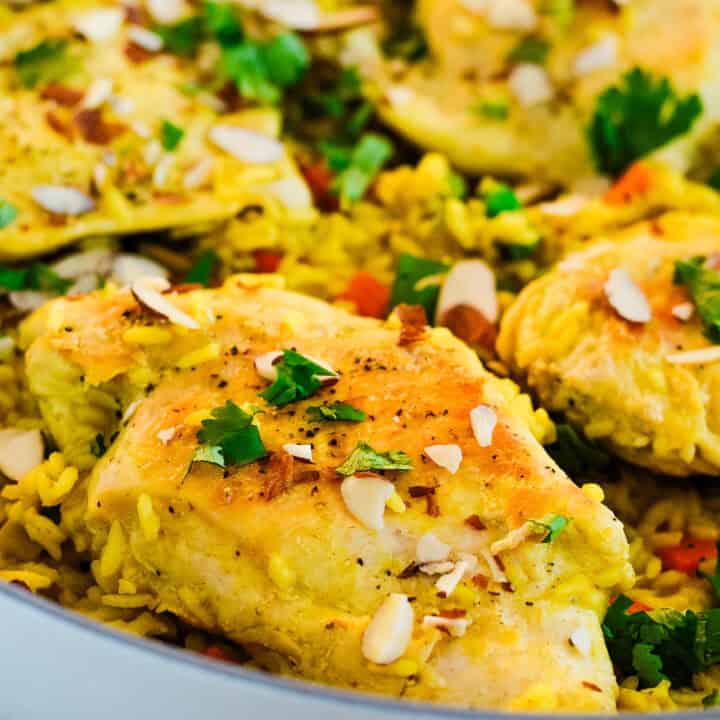 One Pot Chicken Curry Rice Recipe - Creations by Kara