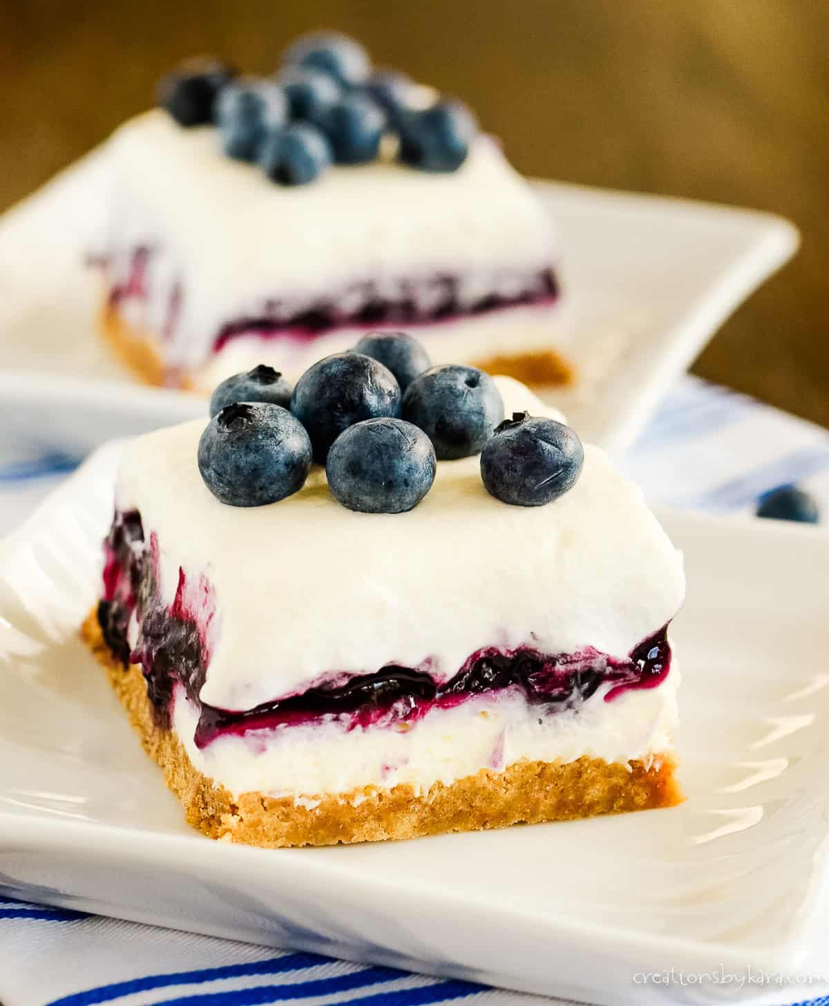 How to Make the Best Blueberry Delight Recipe - Creations by Kara