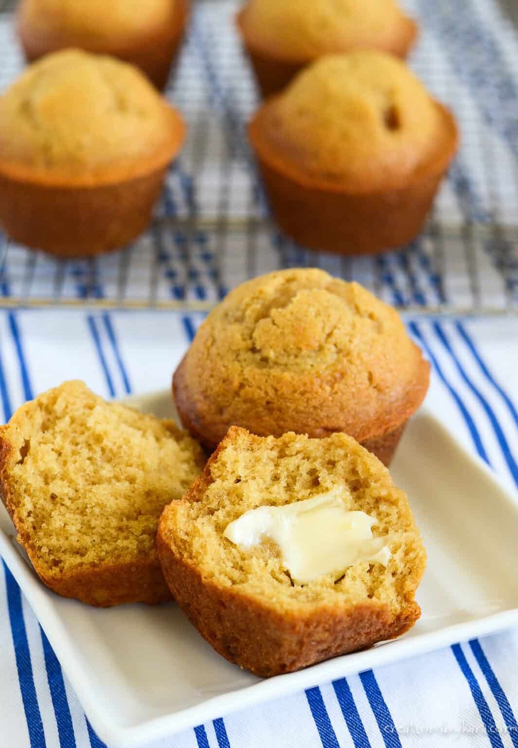 Easy Brown Sugar Muffin Recipe - Creations by Kara