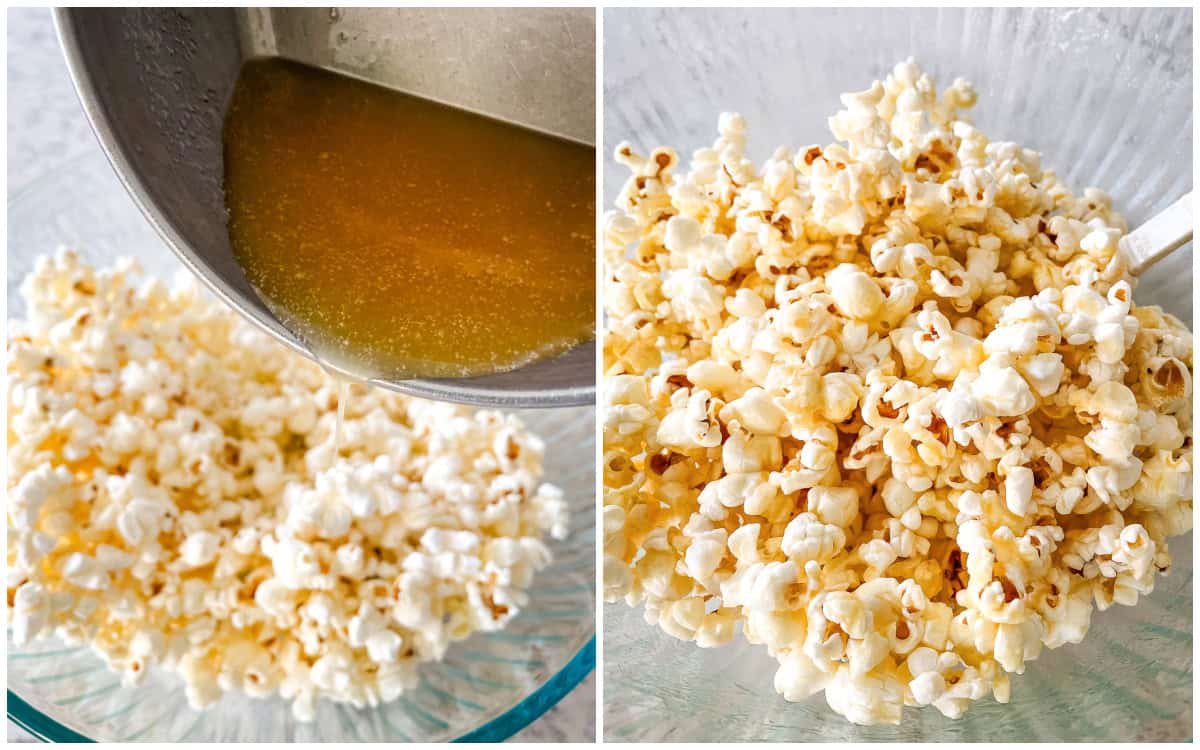Sweet Crunchy Honey Popcorn Recipe - Creations by Kara