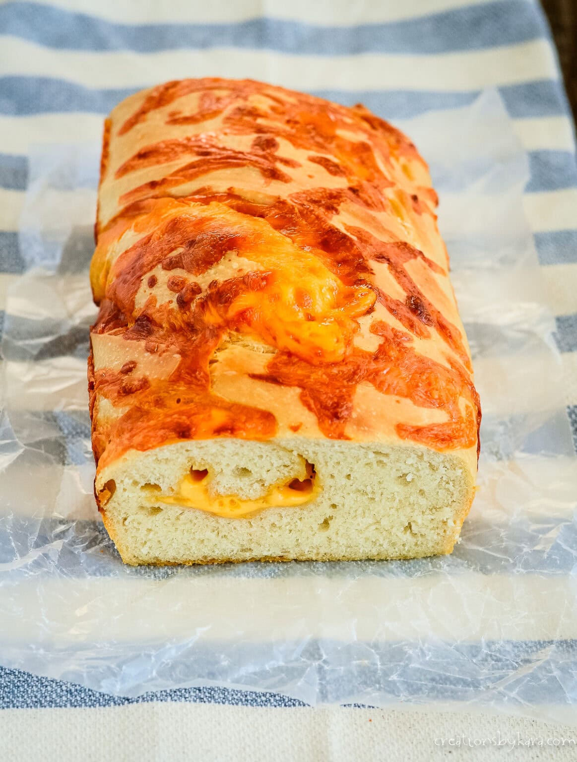 Cheese Sourdough Bread - Creations by Kara